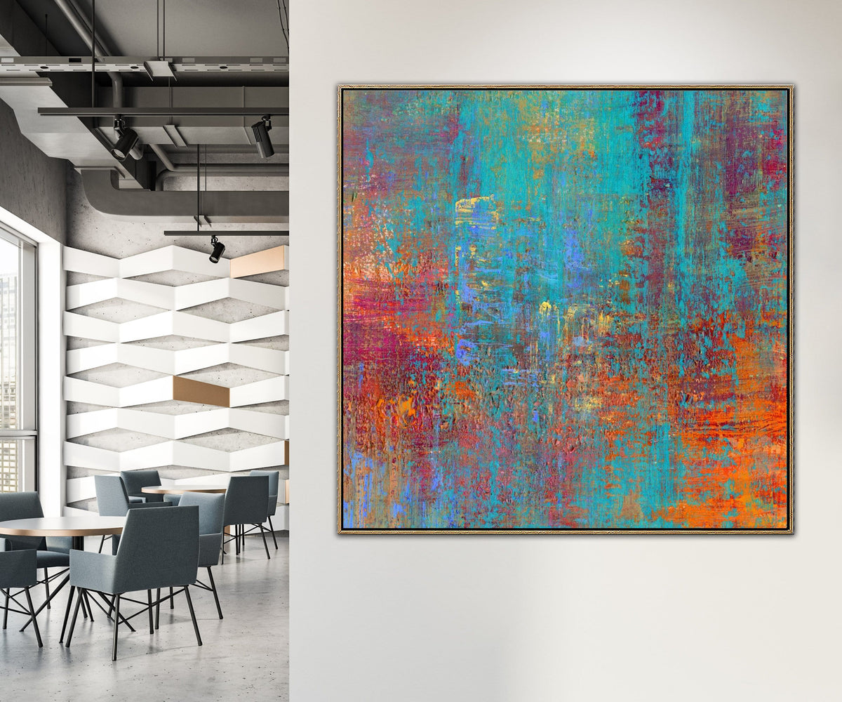 Large Colorful Wall Paintings Modern Paintings Contemporary Paintings Abstract Art | RIOT OF ...