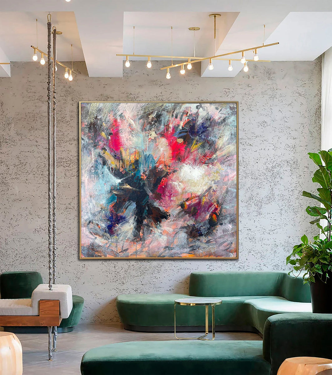 Abstract Painting Original Colorful Paintings On Canvas Abstract Wall – trendgallery.ca