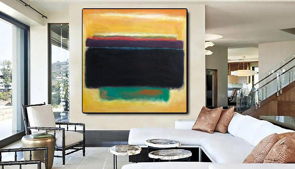 Mark Rothko Style Abstract Paintings On Canvas Expressionist Art Moder ...
